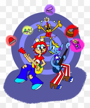 Lammy Um Jammer Lammy Katy Kat Ma San Milkcan Parappa - Um Jammer Lammy ...
