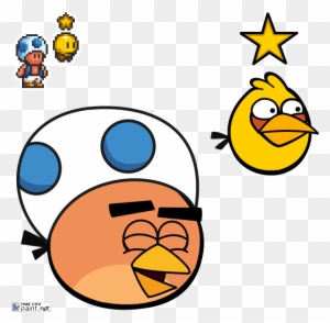 Blue Toad Bird By Mrgameandwatch14 - Angry Birds Blue Bird Png - Free ...