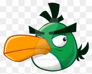 Hal The Boomerang Bird - Angry Birds Green Bird - Free Transparent PNG ...