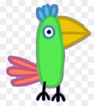 Polly - Peppa Pig Polly Parrot - Free Transparent PNG Clipart Images ...
