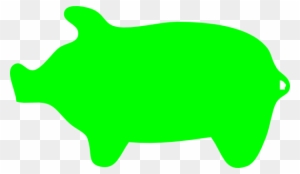 Green Pig Clip Art - Pig Green - Free Transparent PNG Clipart Images ...
