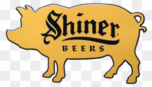 Shiner Beers Pig Die-cut Sign - Shiner Logo - Free Transparent PNG ...