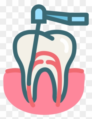 Dentistry - Root Canal Treatment Icon - Free Transparent PNG Clipart ...