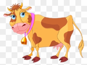 Cartoon Farm Animals Cow - Free Transparent PNG Clipart Images Download