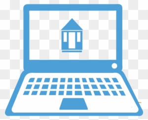 Illustration - Blue Laptop - Laptop - Free Transparent PNG Clipart ...
