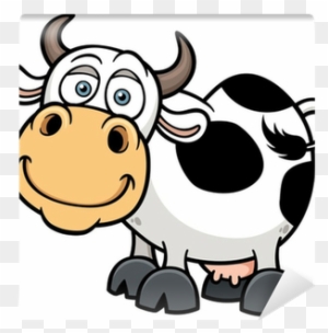 Singing Cow Cartoon Illustration Shower Curtain • Pixers® - Cow Singing ...