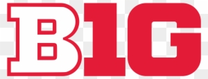1280px-big Ten Logo In Nebraska Colors - Big Ten Conference Logo - Free ...