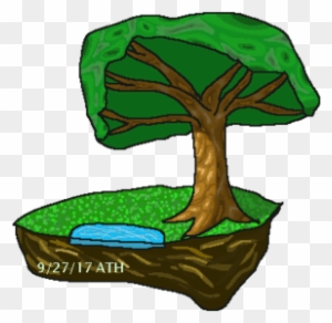 Floating Land Pixel Art By Weirdjollysugarcube - Pixel Art - Free ...