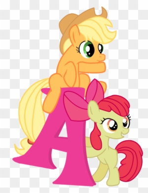 Bowling Ponies - My Little Pony Alphabet - Free Transparent PNG Clipart ...