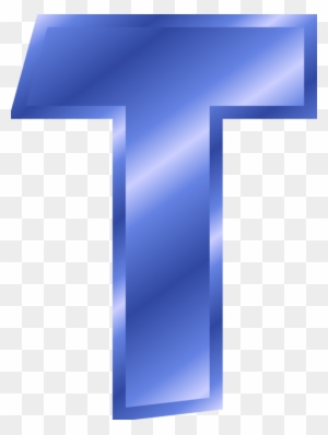 Blue Letter T