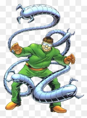 Marvel - Spiderman Dr Octopus Cartoon - Free Transparent PNG Clipart ...