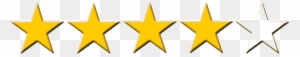 4 Stars - Four Out Of Five Stars - Free Transparent PNG Clipart Images ...