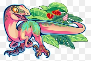 Cartoon Echo "when They Were Both Young Raptors, Echo - Delta The ...