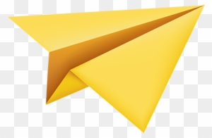 Yellow Paper Plane Png Image - Gmail Send Icon Png - Free Transparent ...