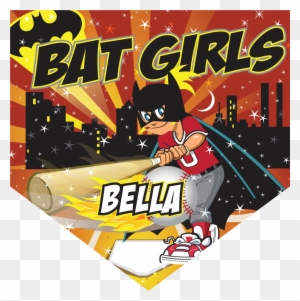 Bat Girls Team Banner - Free Transparent PNG Clipart Images Download