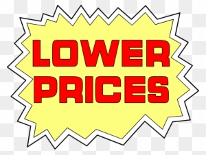 Illustration Of Lower Prices Sales Text - Lower Prices - Free ...