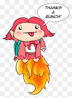 Adorable Flying Chibi By Squad Ink Designs - Art - Free Transparent PNG ...