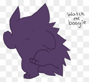 Gengar Decal By Mute-owl - Pokemon Silhouette - Free Transparent PNG ...