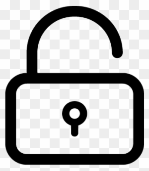 Lock Open, Open Lock, Password Icon - Locked Icon White Png - Full Size ...
