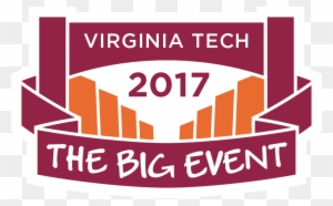 The Big Event At Virginia Tech - Poster - Free Transparent PNG Clipart ...