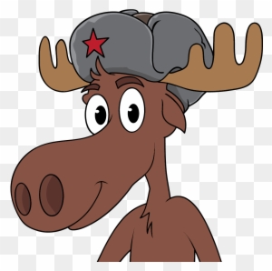 Moose Clipart Russian - Russian Cartoon Png - Free Transparent PNG ...