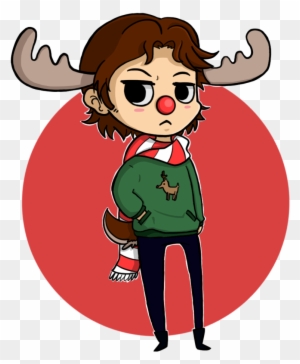 Sam The Christmas Moose By Chibitigre Sam The Christmas - Cartoon Sam ...
