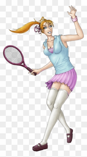 Female Tennis Player By Theshard1994 On Deviantart - Soft Tennis - Free ...
