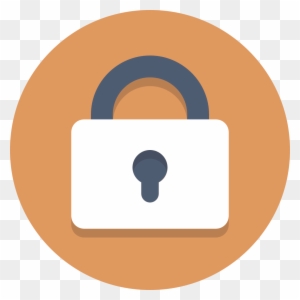 Privacy Policy - Lock Flat Icon Png - Free Transparent PNG Clipart ...