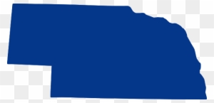 Nebraska Outline Clip Art At Clker - Nebraska State Outline Png - Free ...