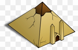 Egyptian Pyramids Shape Square Pyramid Clip Art - 3 Level Pyramid ...