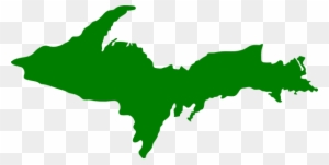 Michigan Upper Peninsula Clip Art - Michigan Upper Peninsula Outline ...
