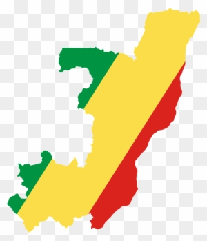 Flag Map Of Greater Congo - Democratic Republic Of Congo Flag Map ...