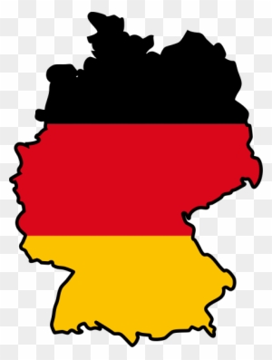German Flag Map - Germany Map Png - Free Transparent PNG Clipart Images ...