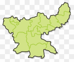 Jharkhand - Bihar And Jharkhand Map Png - Free Transparent PNG Clipart ...