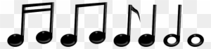 List Of All The Music Notes - Free Transparent PNG Clipart Images Download
