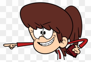Lincoln Loud Luan Loud Cartoon Animation - Lynn Loud Vector - Free ...