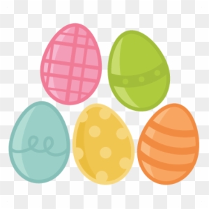 Easter Clipart Transparent Background - Cute Easter Eggs Clipart - Free ...