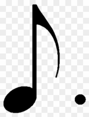 Dotted Whole Note - Music Dotted Whole Note - Free Transparent PNG ...