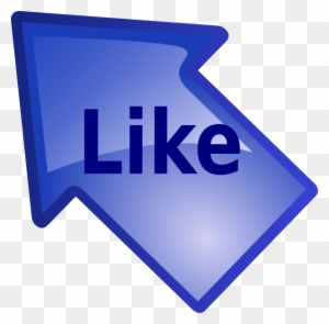 Like Arrow Clip Art - Liking A Facebook Page - Free Transparent PNG ...