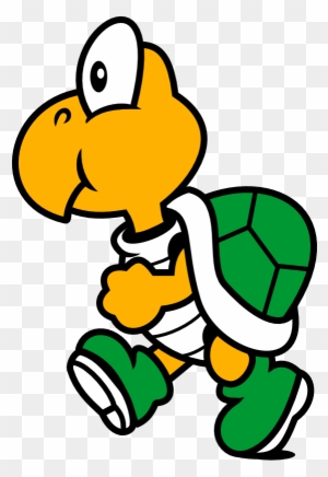 Black Shelled Koopa Troopa Art - Red Koopa Troopa - Full Size PNG ...
