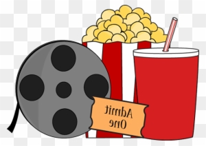 Kids Movie Night Clip Art