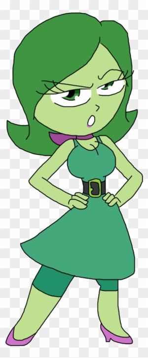 Disgust By Sugarpinkwolf Inside Out - T-shirt - Free Transparent PNG ...