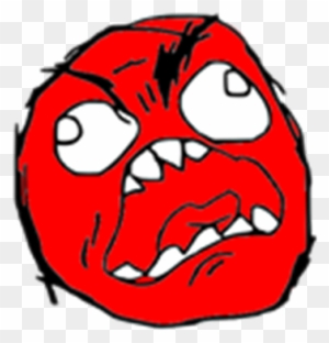 Red Rage Face - Red Rage Face Png - Free Transparent PNG Clipart Images ...
