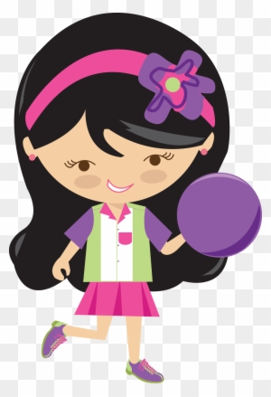Bowling Girl Clip Art - Free Transparent PNG Clipart Images Download