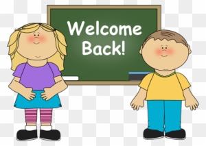 First Day Of School Kid Clipart - Welcome Back To School Card -友软网络