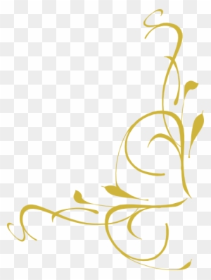 Best Of Gold Swirl Clip Art - Gold Elegant Borders Png - Free ...