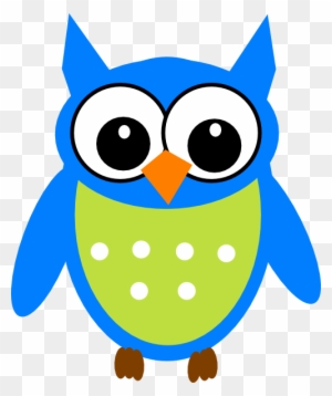 Colorful Owl Clip Art