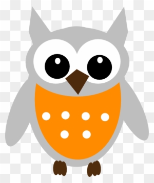 Hoot Clipart Orange Owl - Baby Owl Clip Art - Free Transparent PNG ...