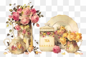 Victorian Die Cut - Tea Time Animated Gifs - Free Transparent PNG ...