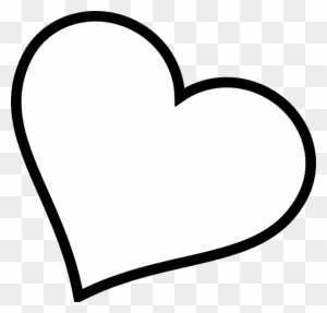 How To Set Use Black Heart Tilted Svg Vector - Heart Black And White ...